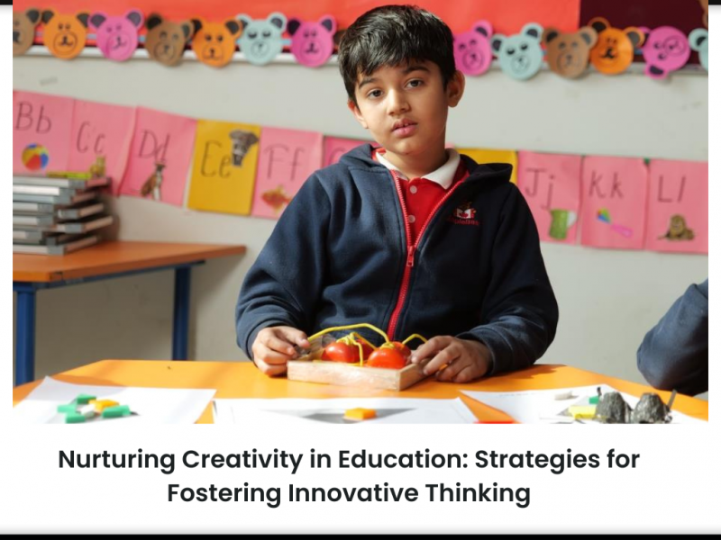 Nurturing Creativity in Education: Some Strategies